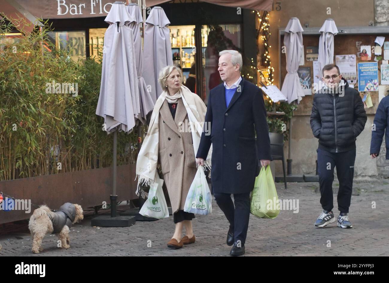 Bergamo, Italy. 22nd Dec, 2024. Dr. Franco Locatelli of the Superior ...