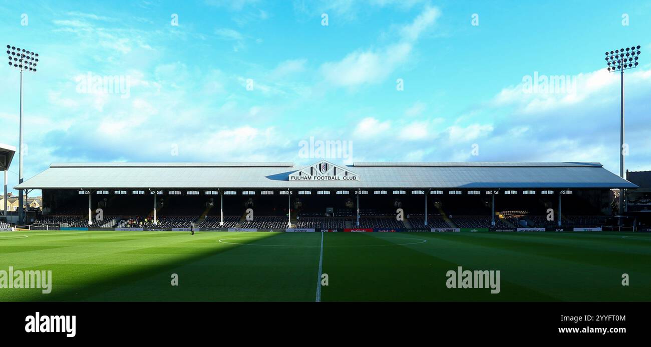 Craven Cottage, Fulham, London, UK. 22nd Dec, 2024. Premier League ...