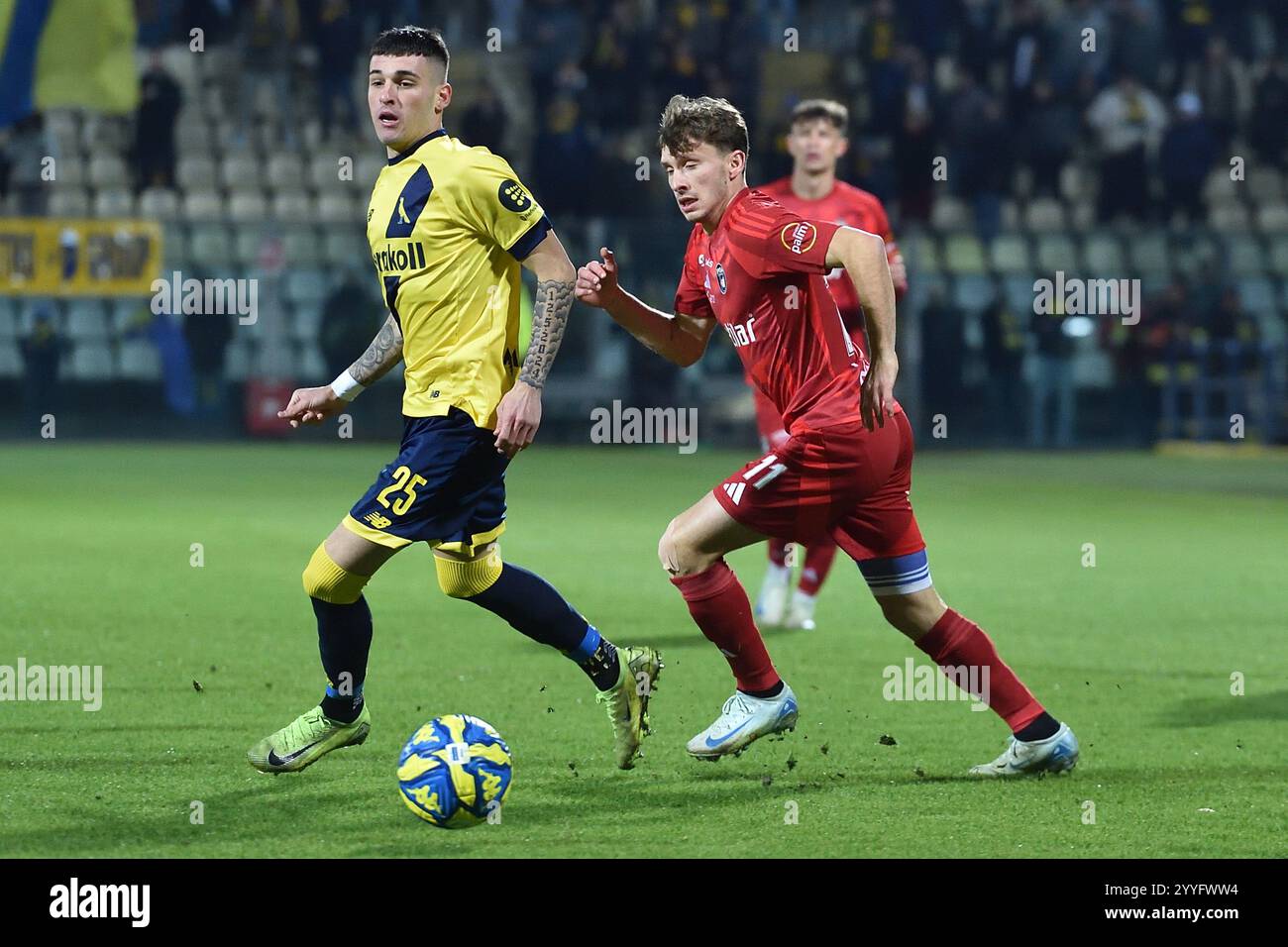 Alessandro Dellavalle (Modena) Matteo Tramoni (Pisa) during Modena FC vs AC Pisa, Italian soccer ...