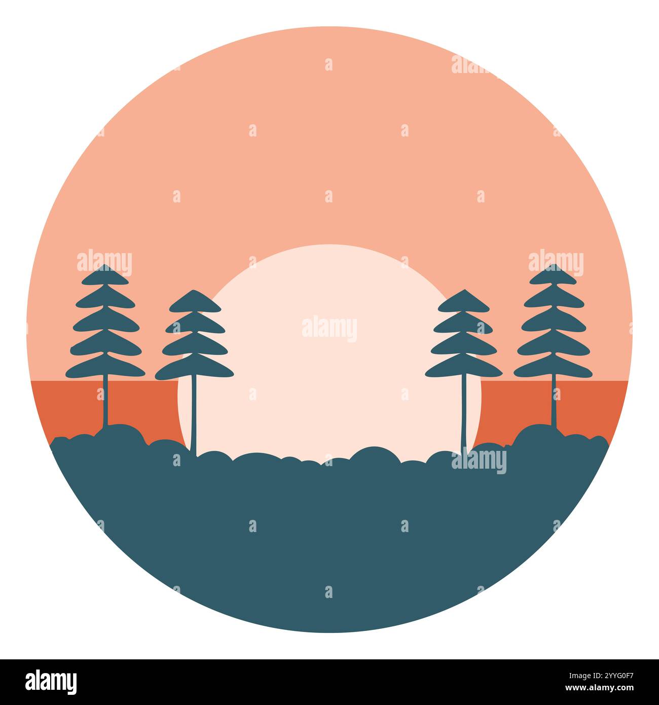 Simple clean red orange colored Stock Vector Images - Alamy