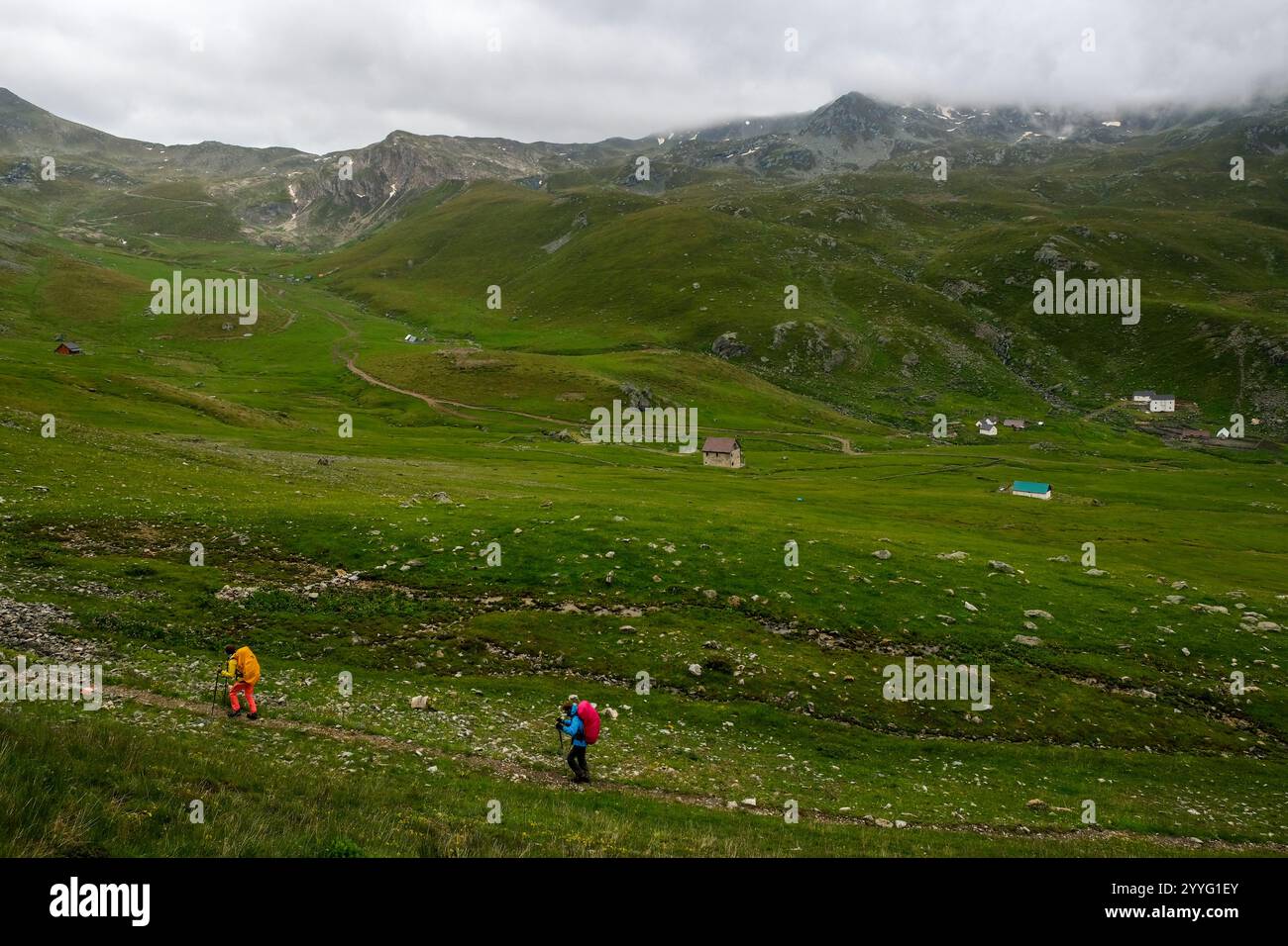 Peaks of the balkans landscape hi-res stock photography and images - Alamy