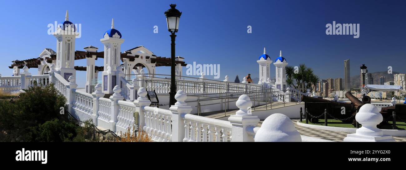 The Castle Viewpoint - Balcony of the Mediterranean, Old town Benidorm ...