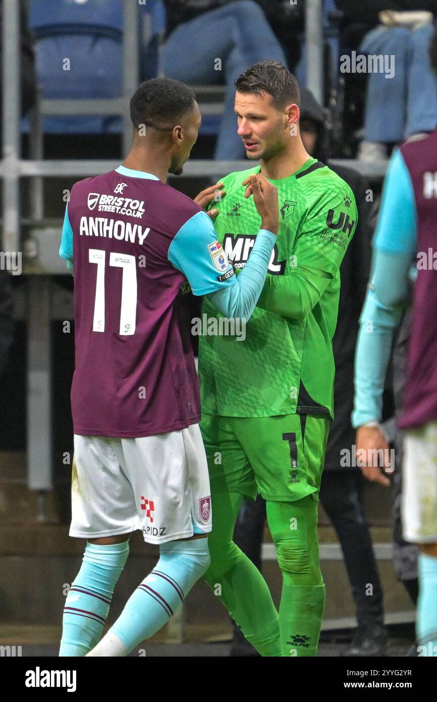 21st December 2024; Turf Moor, Burnley, Lancashire, England; EFL ...