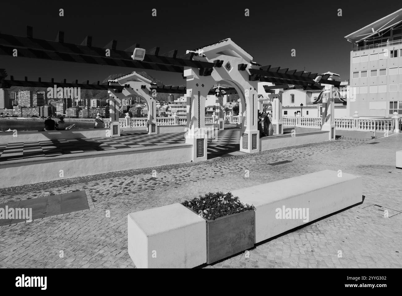 The Castle Viewpoint - Balcony of the Mediterranean, Old town Benidorm ...