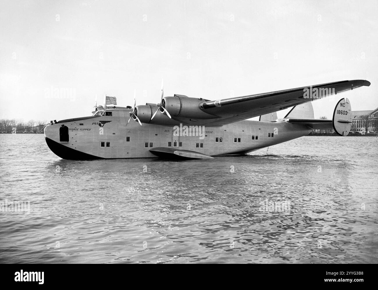 Pan American Boeing 314 Yankee Clipper 1939. This aircraft started the ...