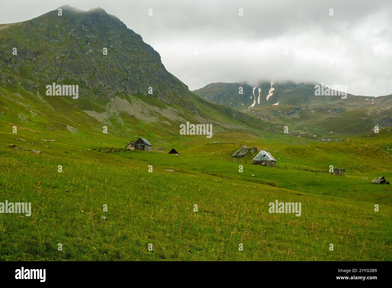 Albanian alps, Peaks of the Balkans trail Stock Photo - Alamy