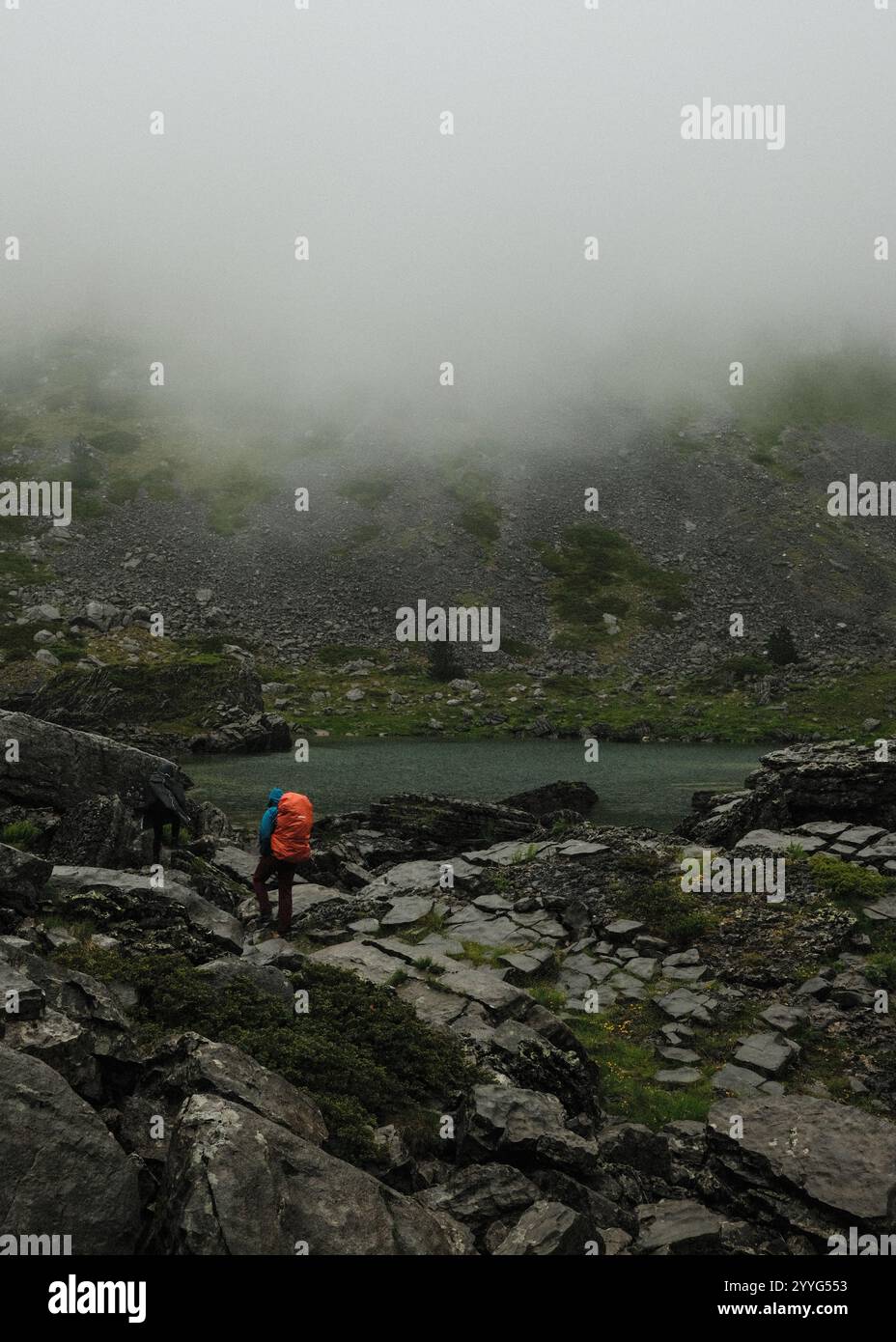 Albanian alps, Peaks of the Balkans trail Stock Photo - Alamy