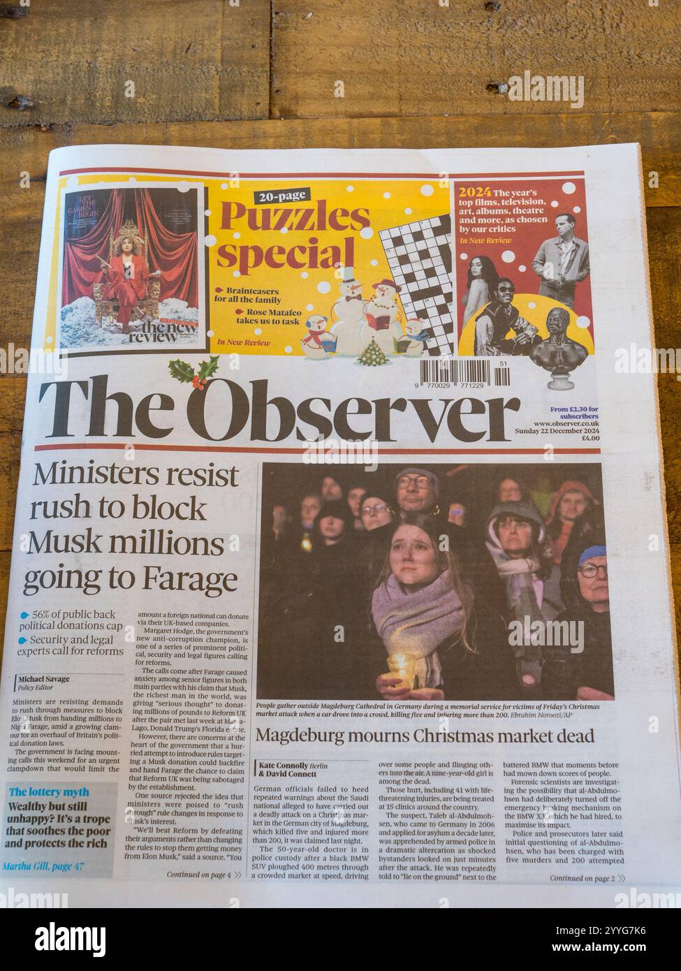 The Observer Sunday Newspaper, Now Owned by Tortoise Media, an Online ...