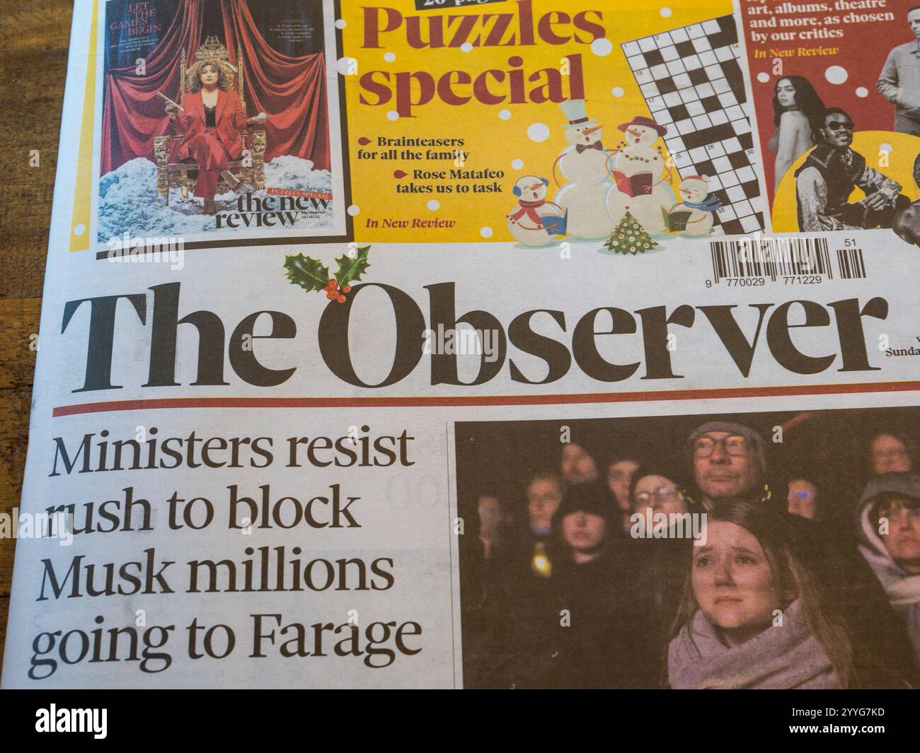 The Observer Sunday Newspaper, Now Owned by Tortoise Media, an Online ...