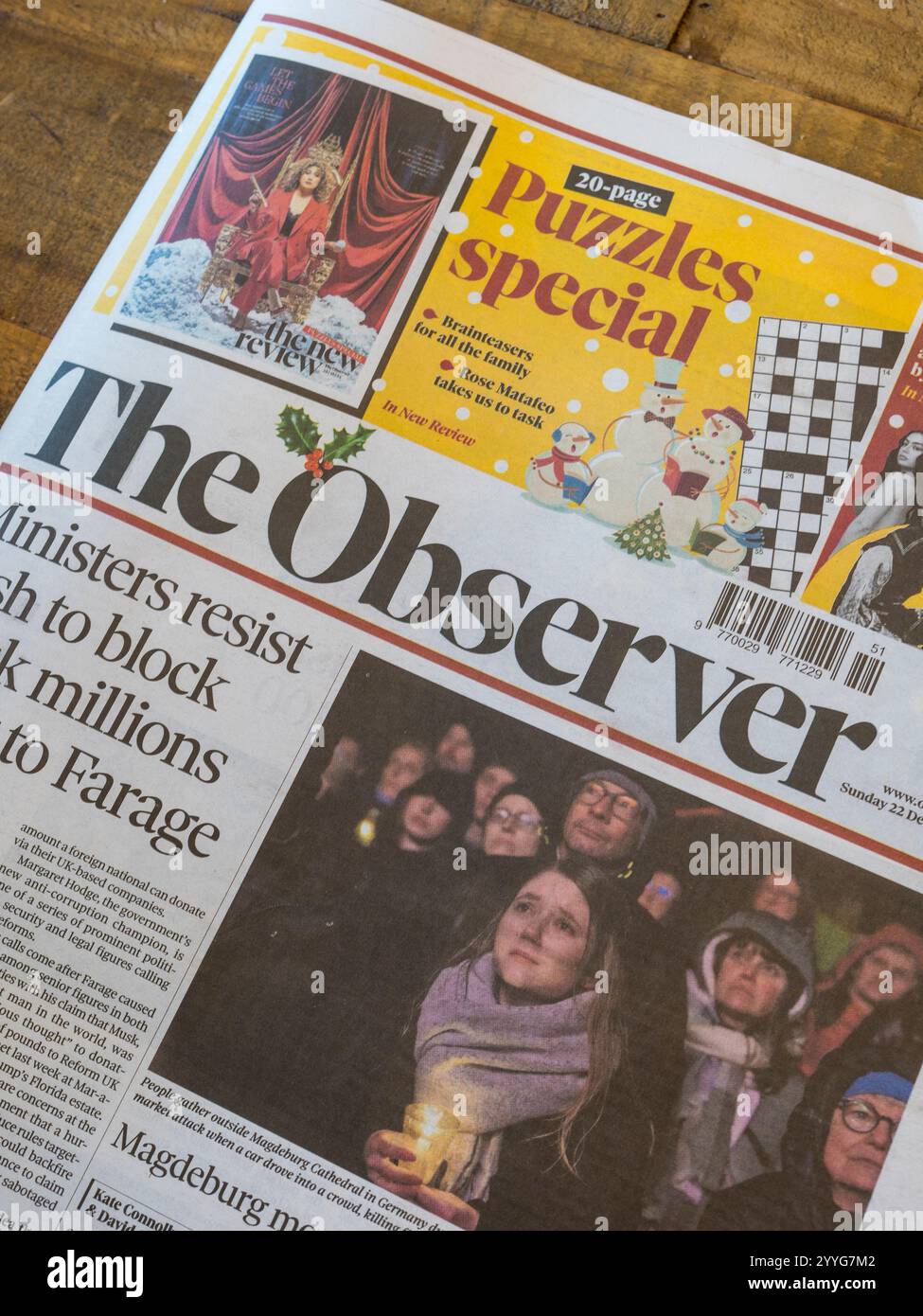 The Observer Sunday Newspaper, Now Owned by Tortoise Media, an Online ...