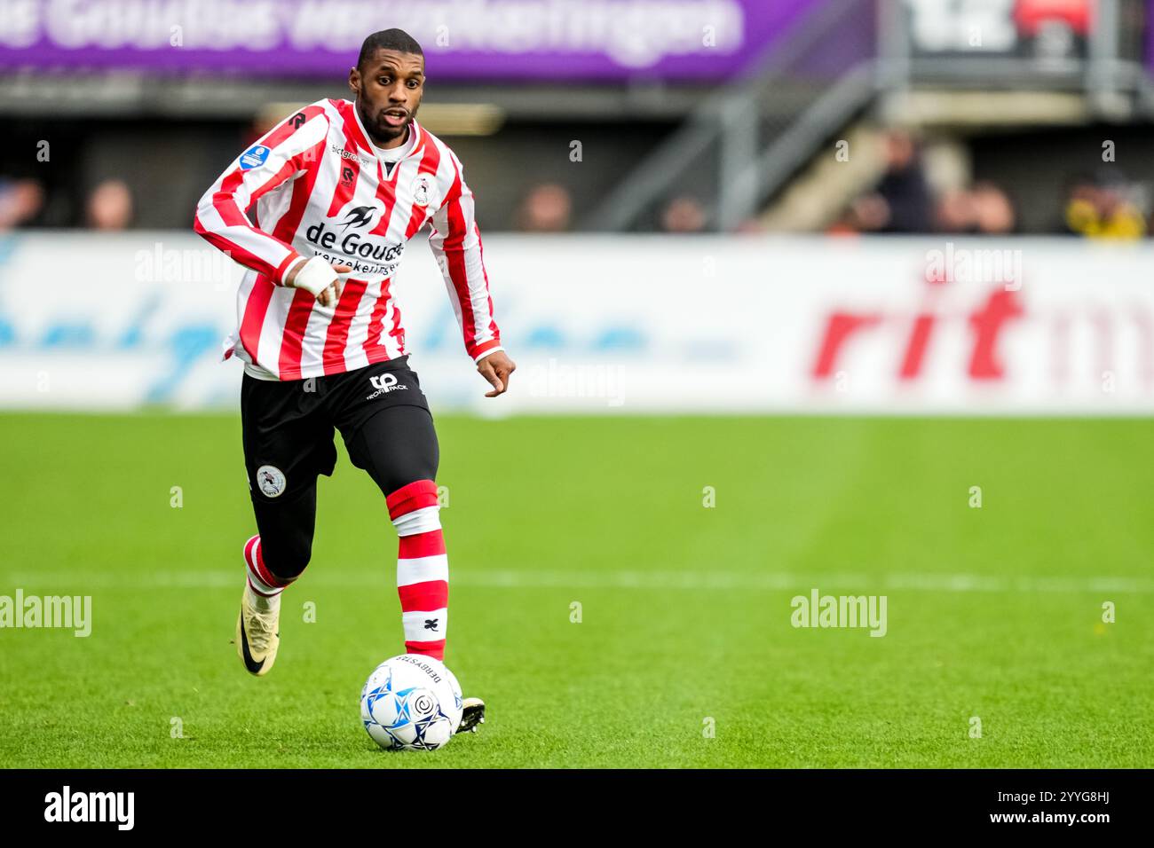 Rotterdam - Said Bakari of Sparta Rotterdam dribbles with the ball ...