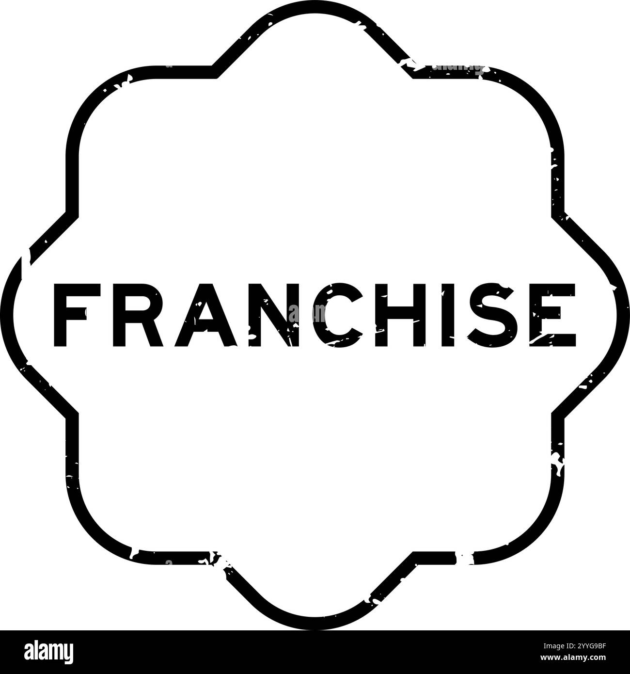 Franchise stamp Black and White Stock Photos & Images - Alamy