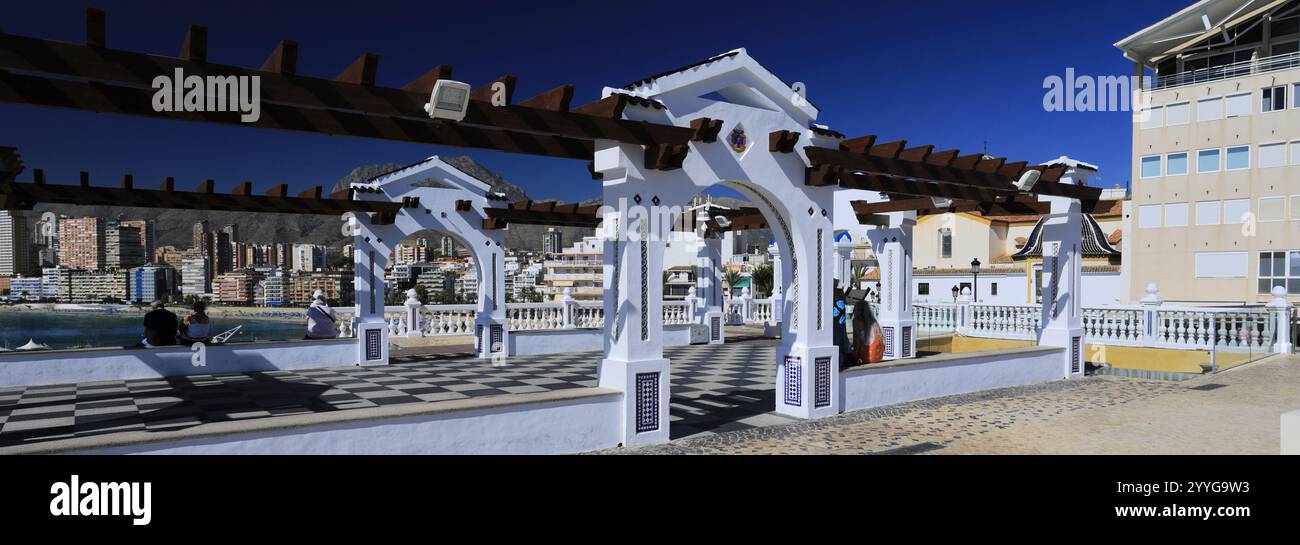 The Castle Viewpoint - Balcony of the Mediterranean, Old town Benidorm ...
