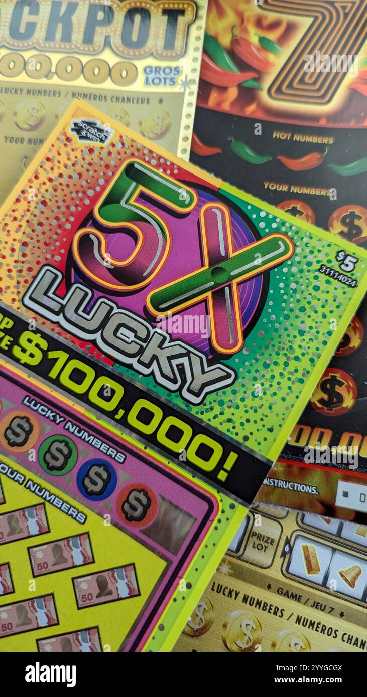 Scratch off ticket hi-res stock photography and images - Alamy