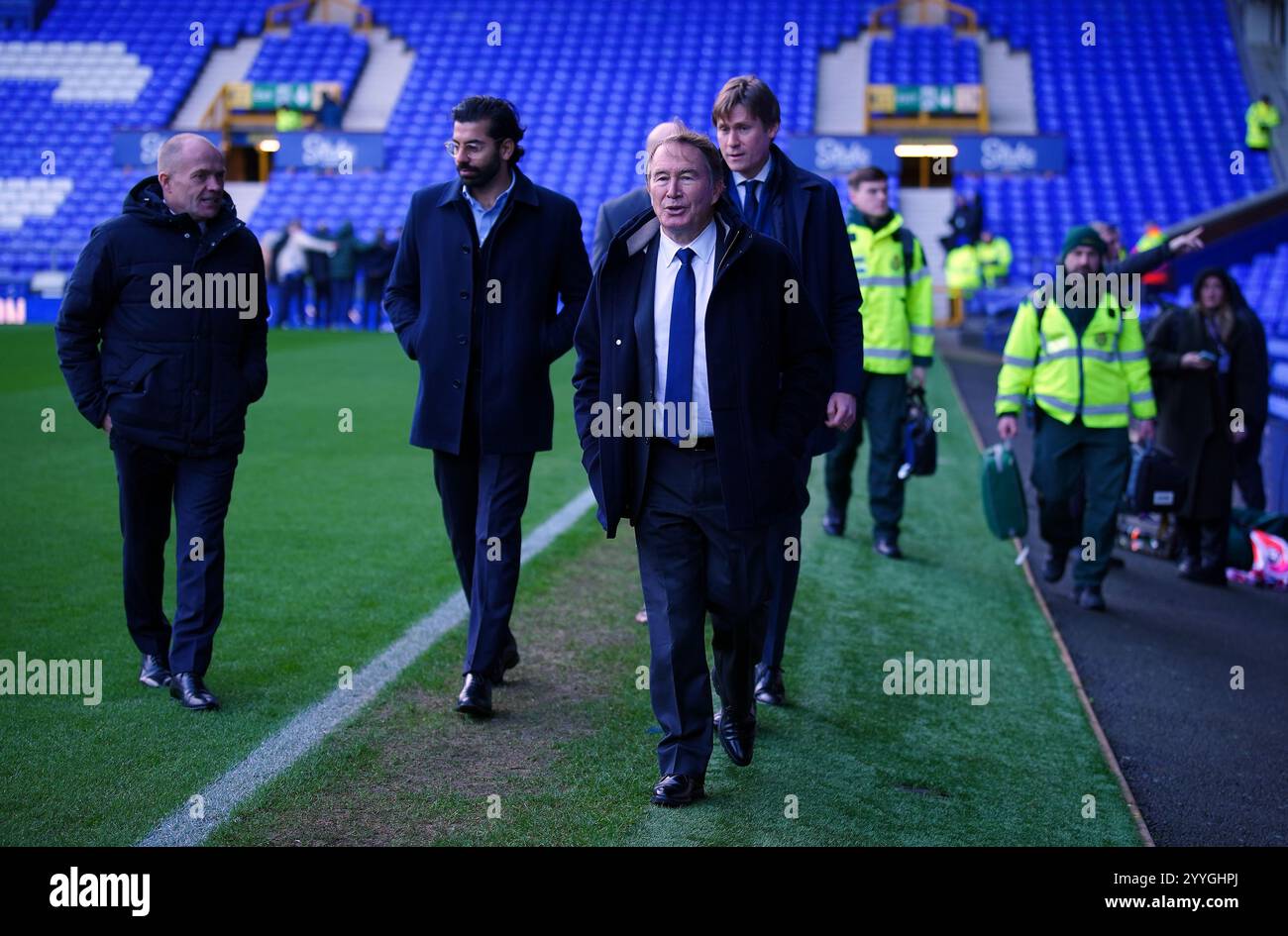 Everton Executive Chairman Marc Watts during the Premier League match ...