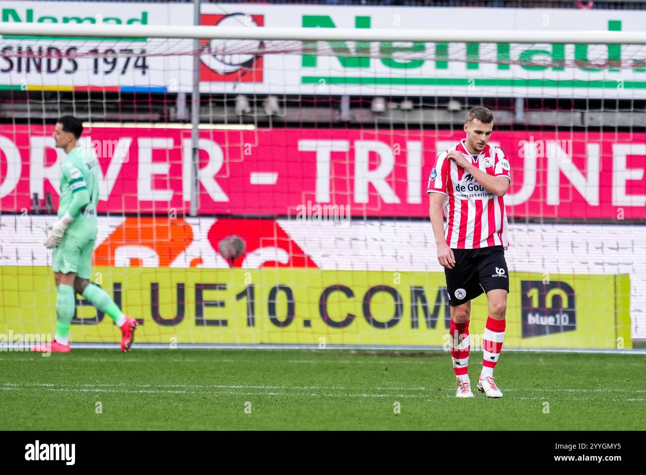 Rotterdam - Rick Meissen of Sparta Rotterdam looks dejected after ...