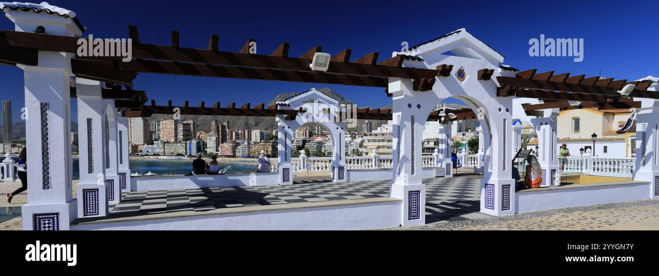 The Castle Viewpoint - Balcony of the Mediterranean, Old town Benidorm ...