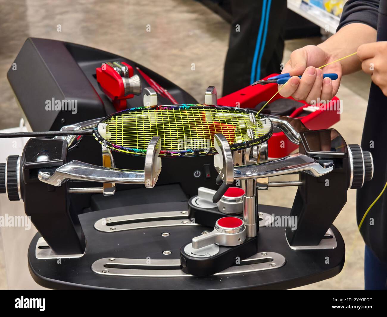 Stringing tension hi-res stock photography and images - Alamy