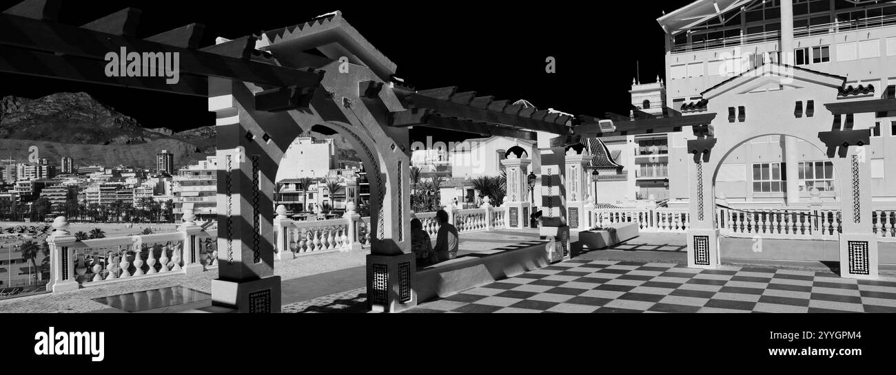 The Castle Viewpoint - Balcony of the Mediterranean, Old town Benidorm ...