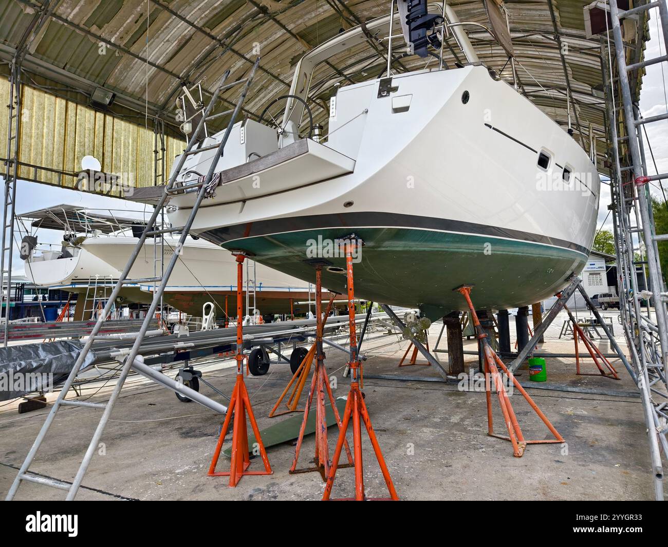 Under the boat inspection hi-res stock photography and images - Alamy