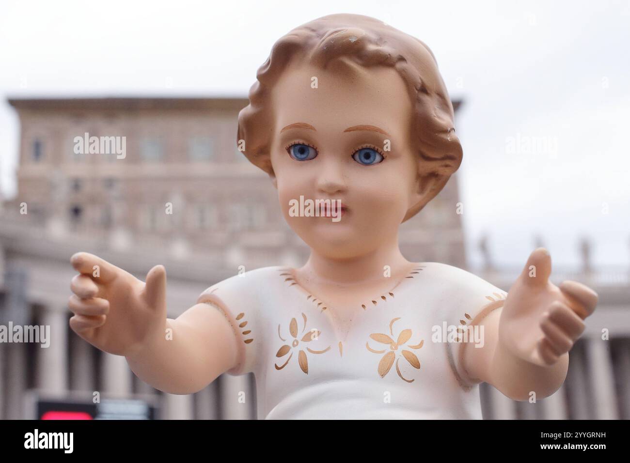 December 22, 2024 - Vatican City. POPE FRANCIS delivers Angelus prayer ...