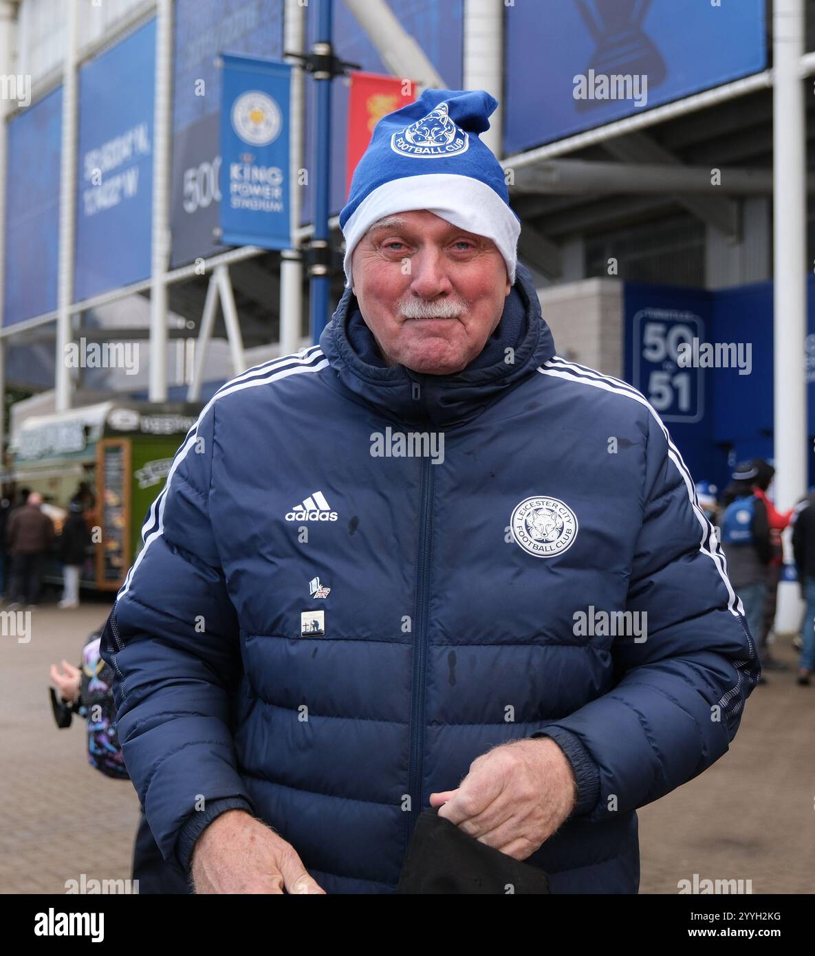 King Power Stadium, Leicester, UK. 22nd Dec, 2024. Premier League ...