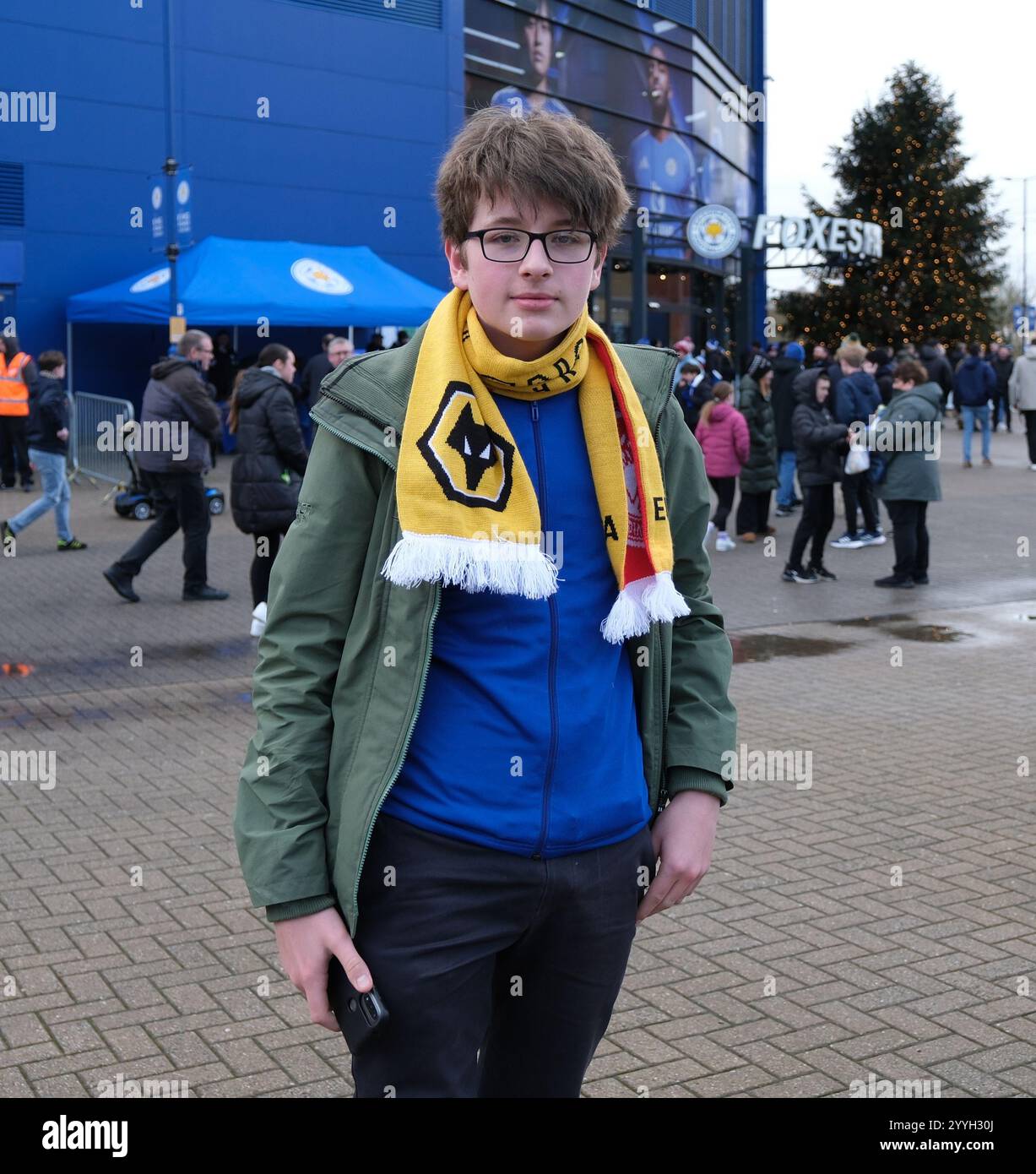 King Power Stadium, Leicester, UK. 22nd Dec, 2024. Premier League ...