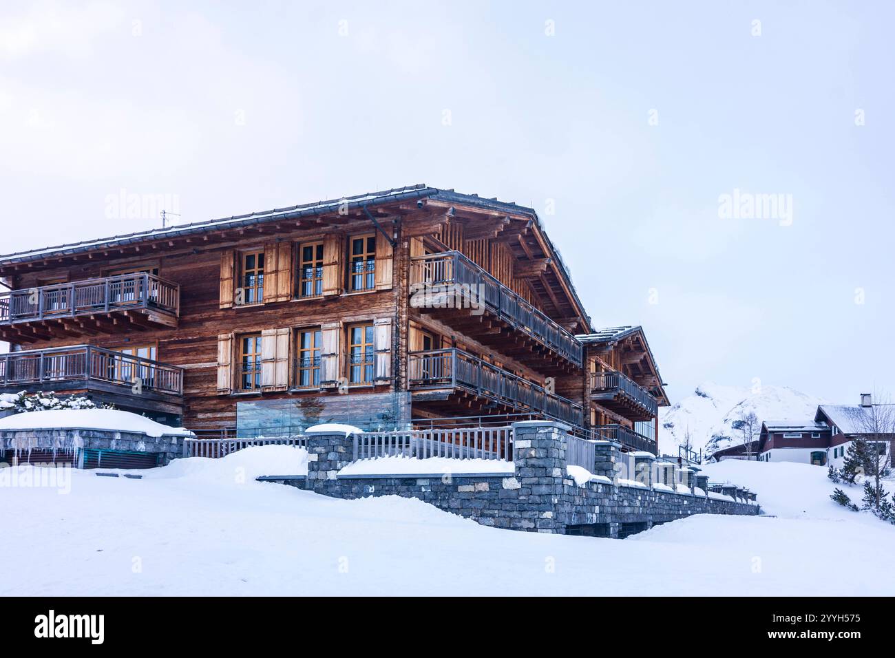 Chalet N in Oberlech, winter in Lech Lech Arlberg Vorarlberg Austria ...