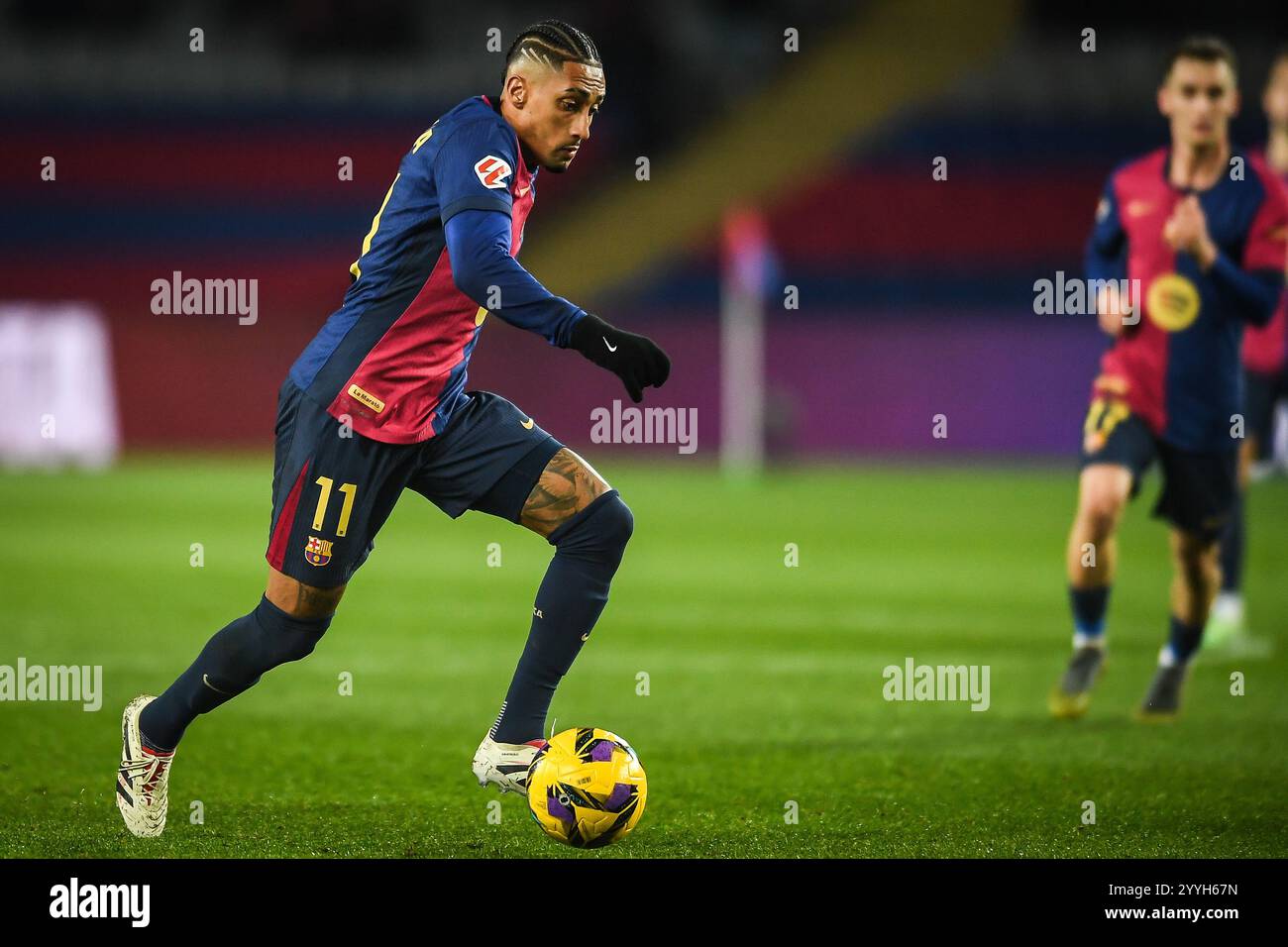Raphael DIAS BELLOLI (Raphinha) of Barcelona during the Spanish ...