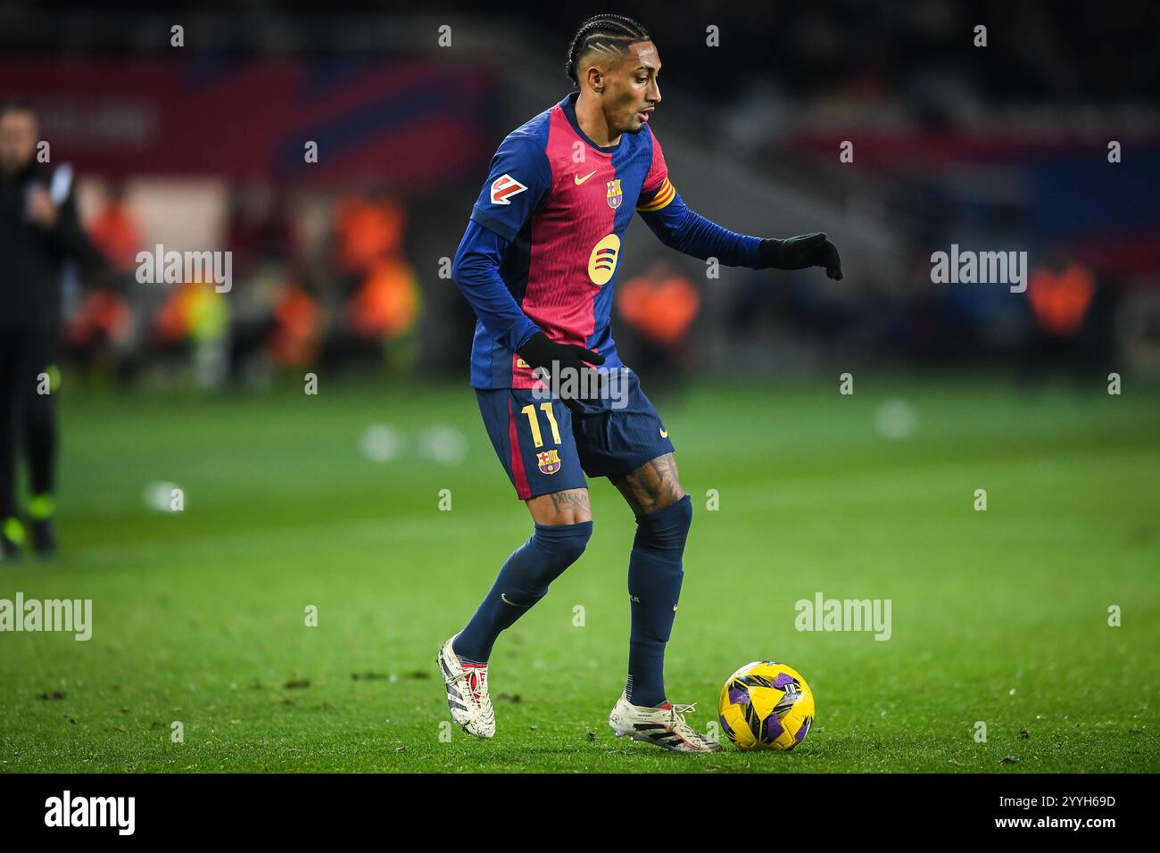 Raphael DIAS BELLOLI (Raphinha) of Barcelona during the Spanish ...
