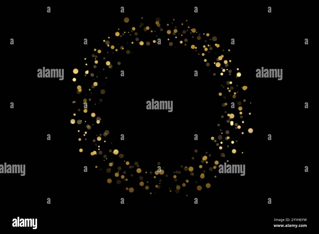 Black gold frame abstract hi-res stock photography and images - Alamy