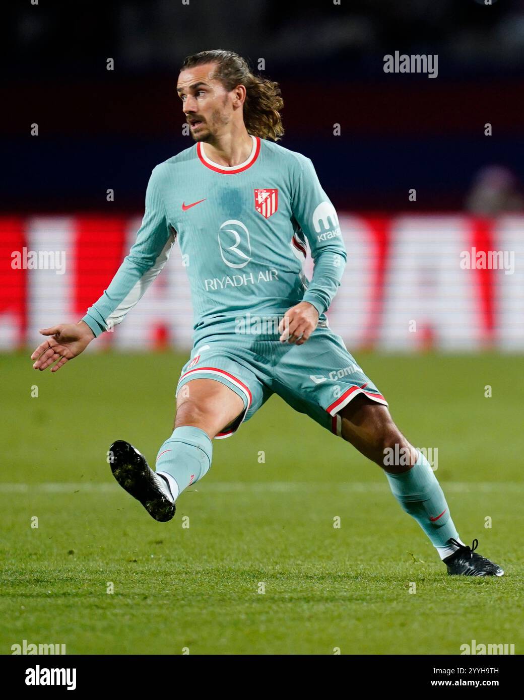 Antoine Griezmann of Atletico de Madrid during the La Liga EA Sports match between FC Barcelona ...