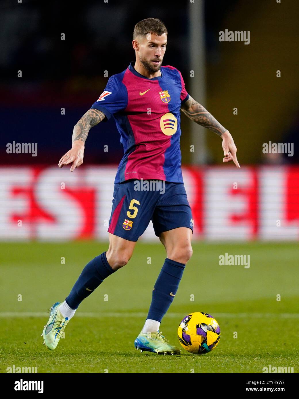Inigo Martinez of FC Barcelona during the La Liga EA Sports match ...