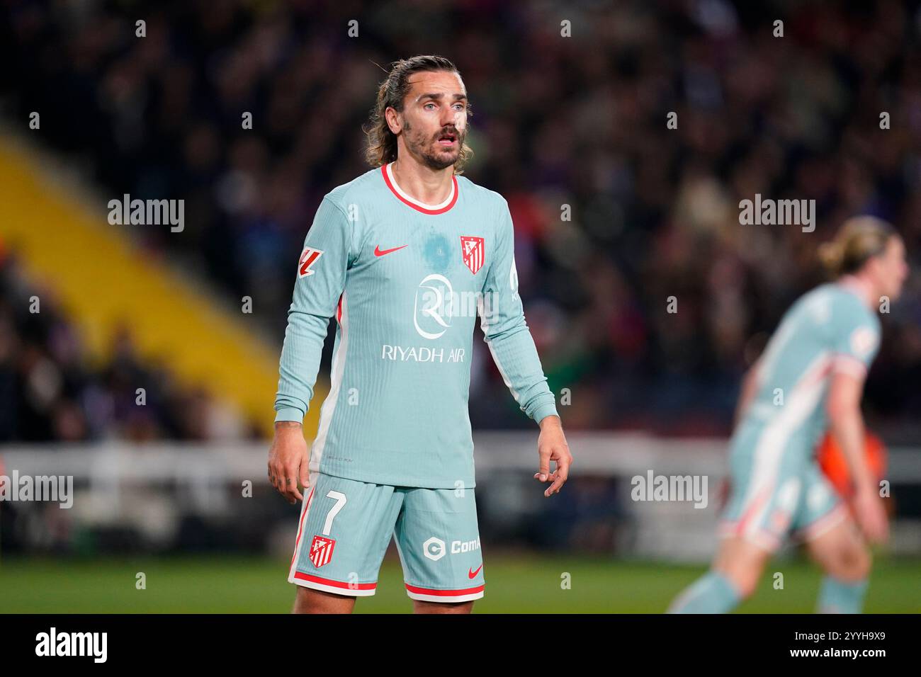 Antoine Griezmann of Atletico de Madrid during the La Liga EA Sports match between FC Barcelona ...