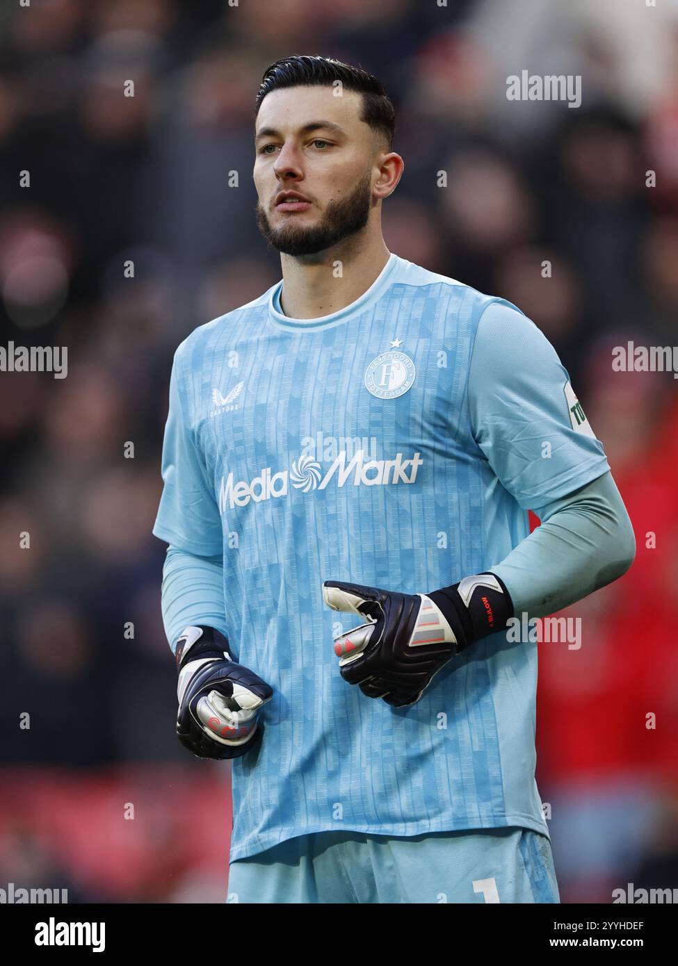 EINDHOVEN - Feyenoord goalkeeper Justin Bijlow during the Dutch ...
