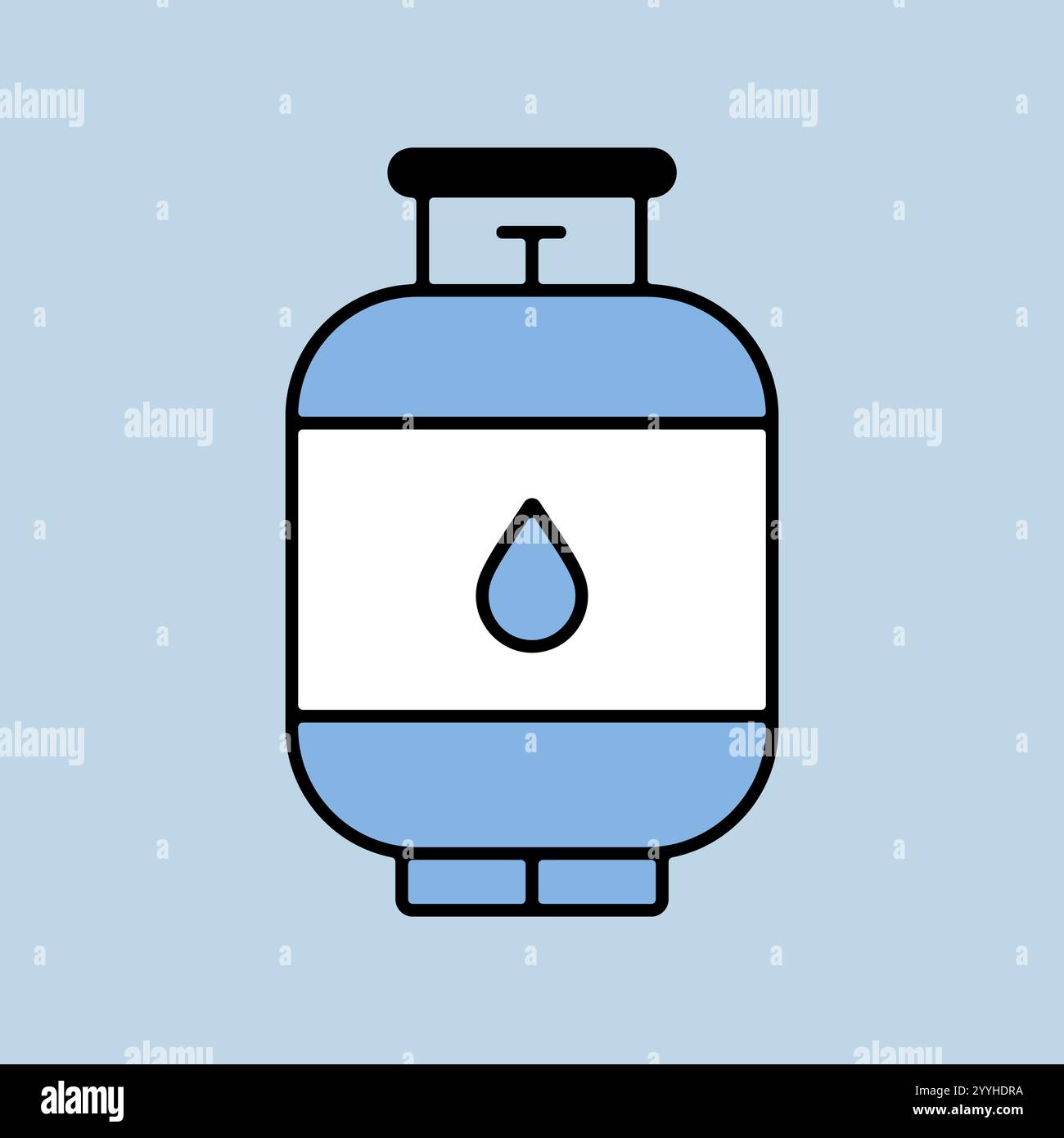 Bbq gas bottle Stock Vector Images - Alamy