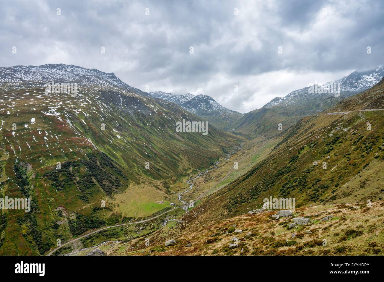Landscape on swiss alps hi-res stock photography and images - Alamy