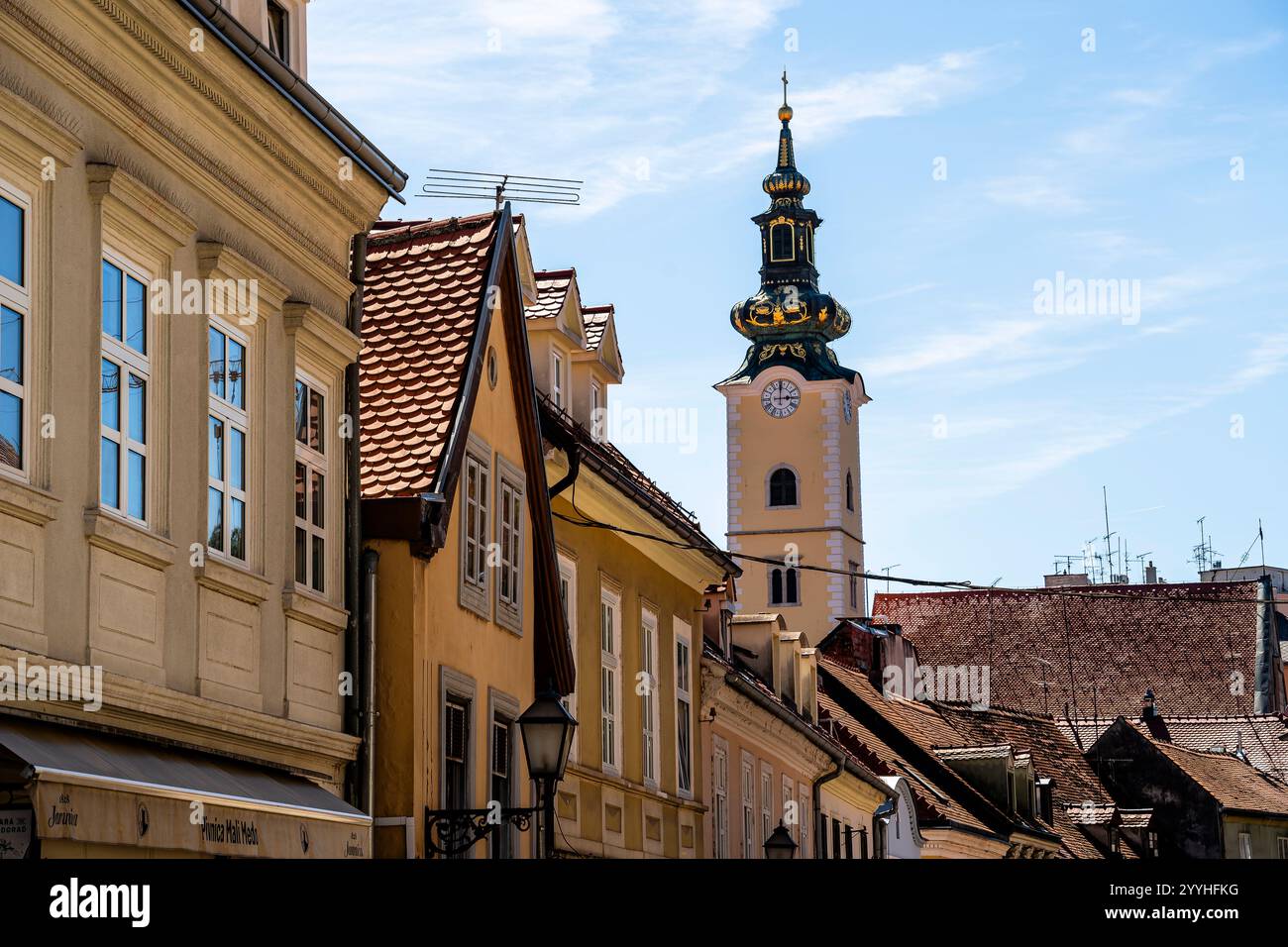Zagreb landmarks, Croatia Stock Photo - Alamy