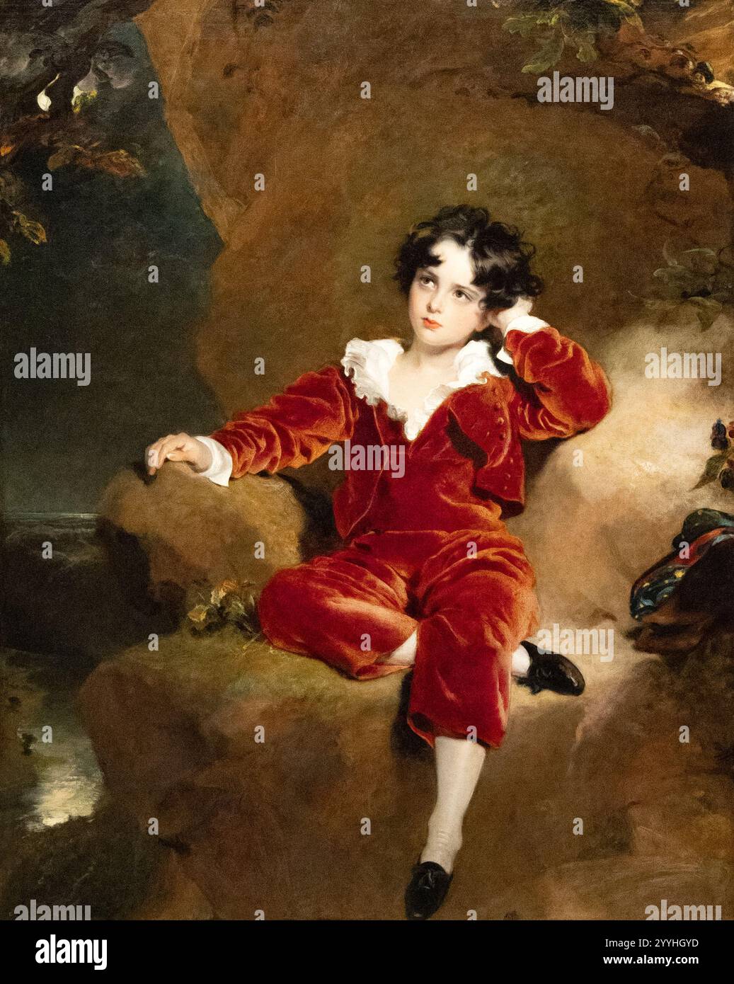 Sir Thomas Lawrence Portrait of Charles William Lambton (The Red Boy ...