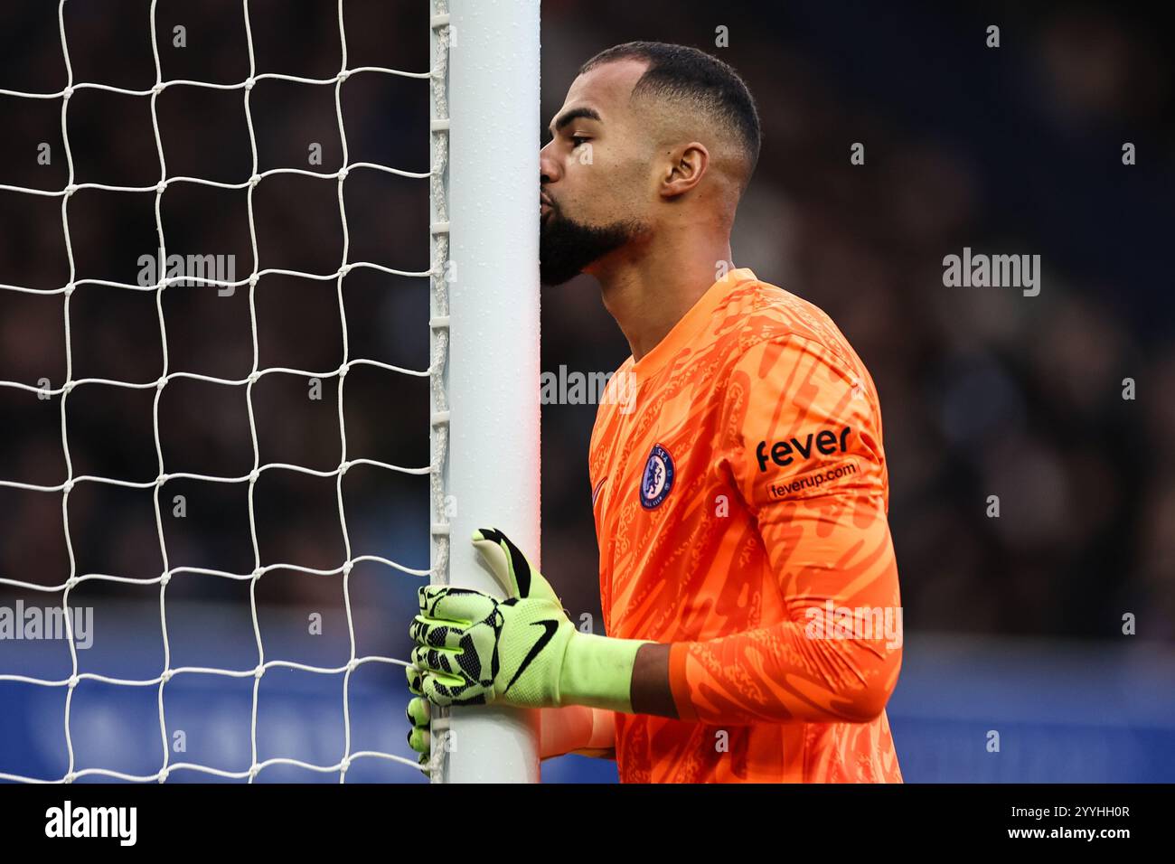 Robert Sánchez of Chelsea during the Premier League match Everton vs ...