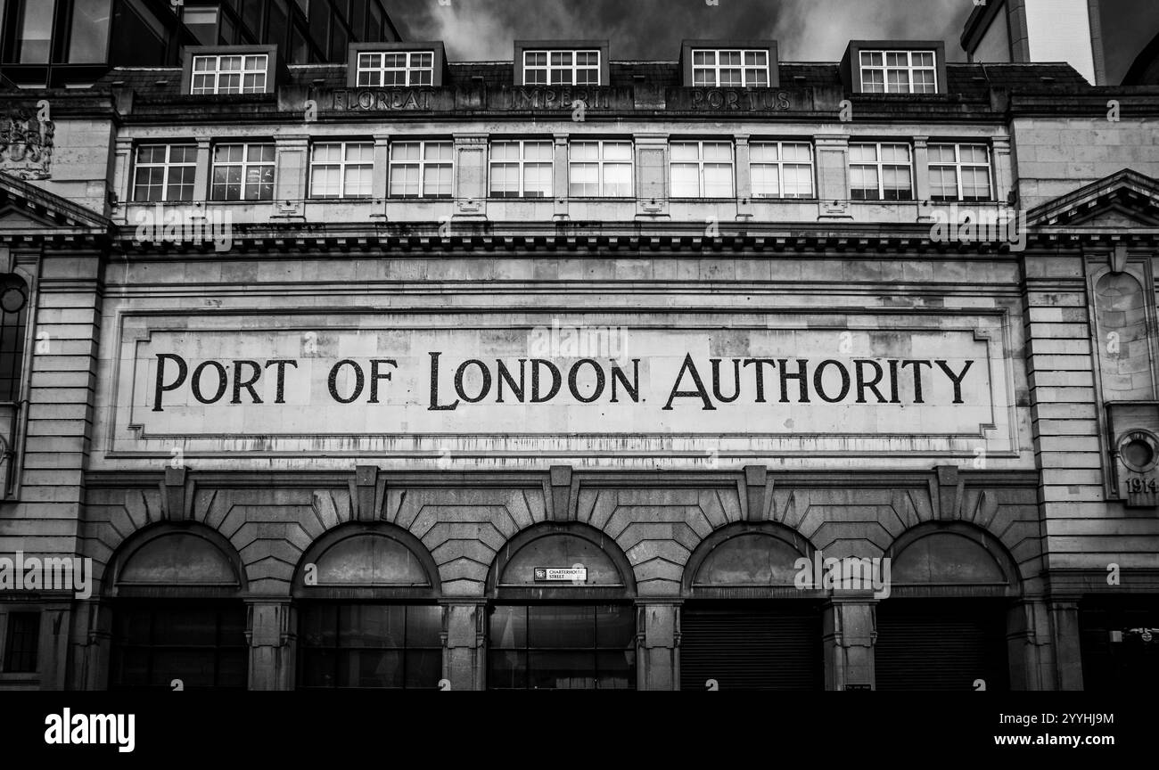 Port of London Authority Stock Photo - Alamy