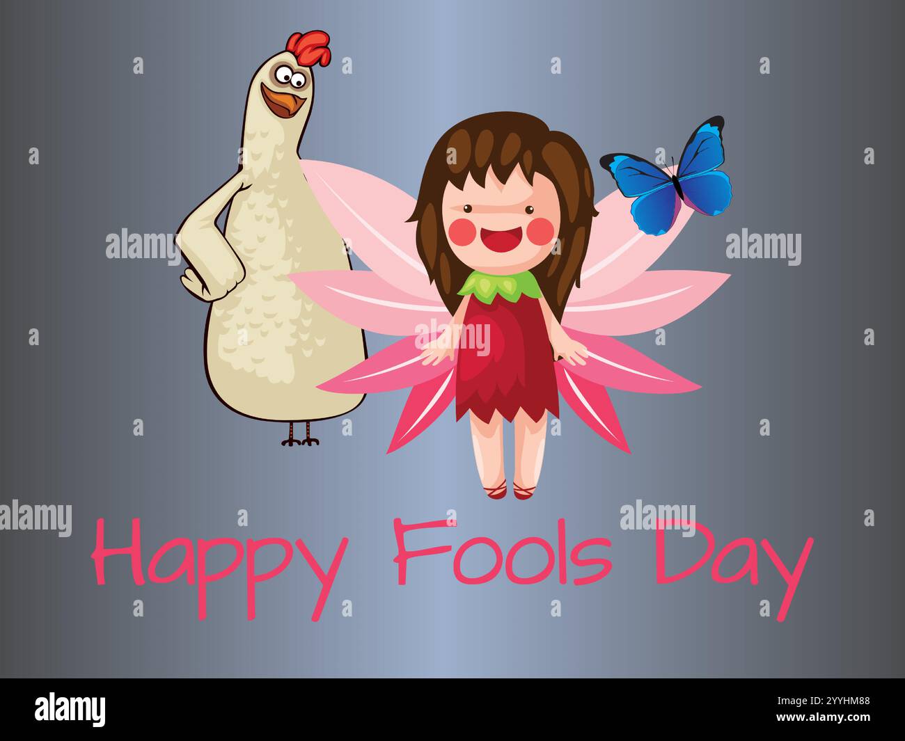 Smiling playful woman in Stock Vector Images - Alamy