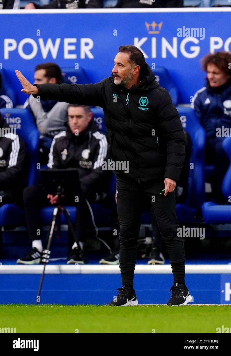 Wolverhampton Wanderers manager Vitor Pereira during the Premier League ...