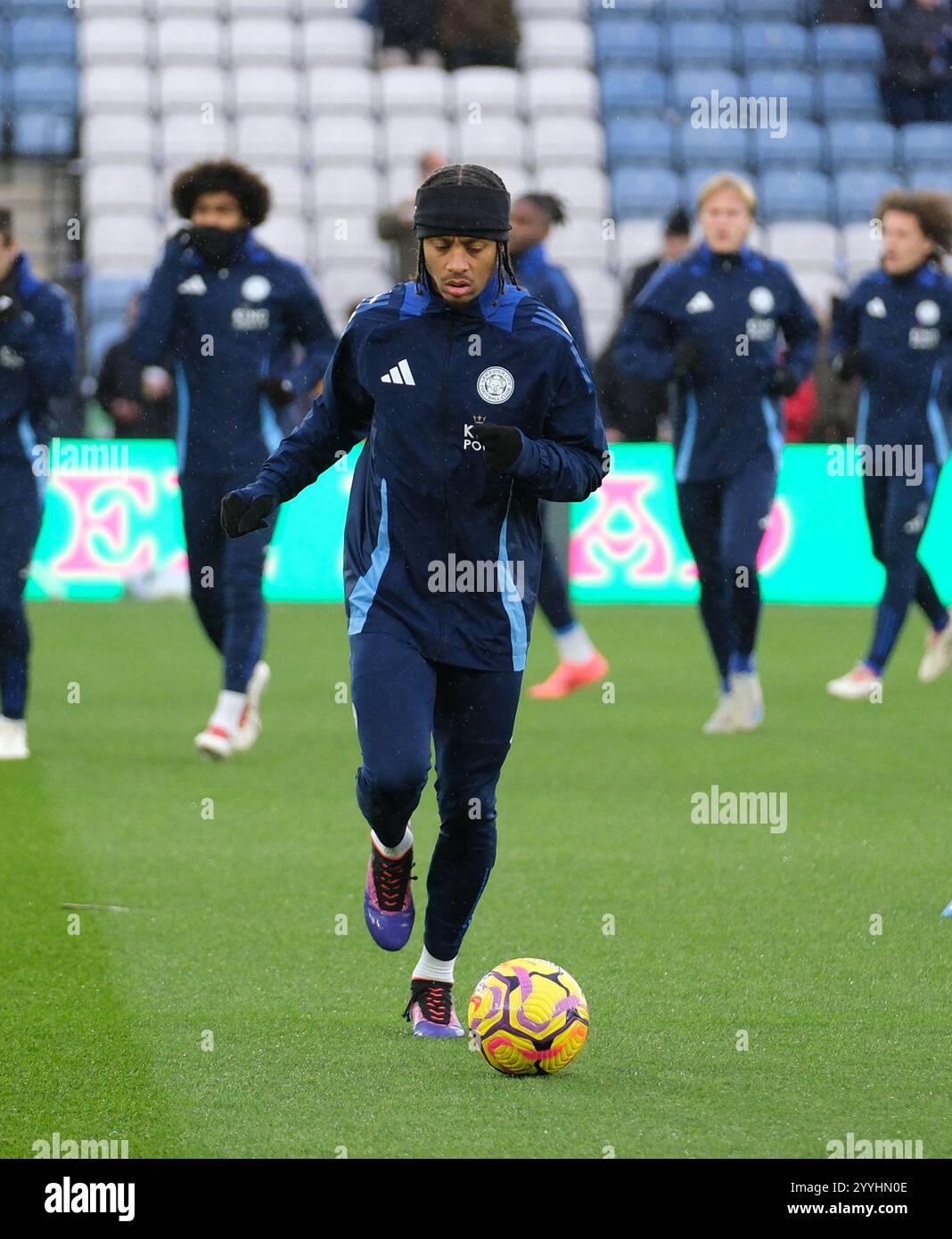 King Power Stadium, Leicester, UK. 22nd Dec, 2024. Premier League ...