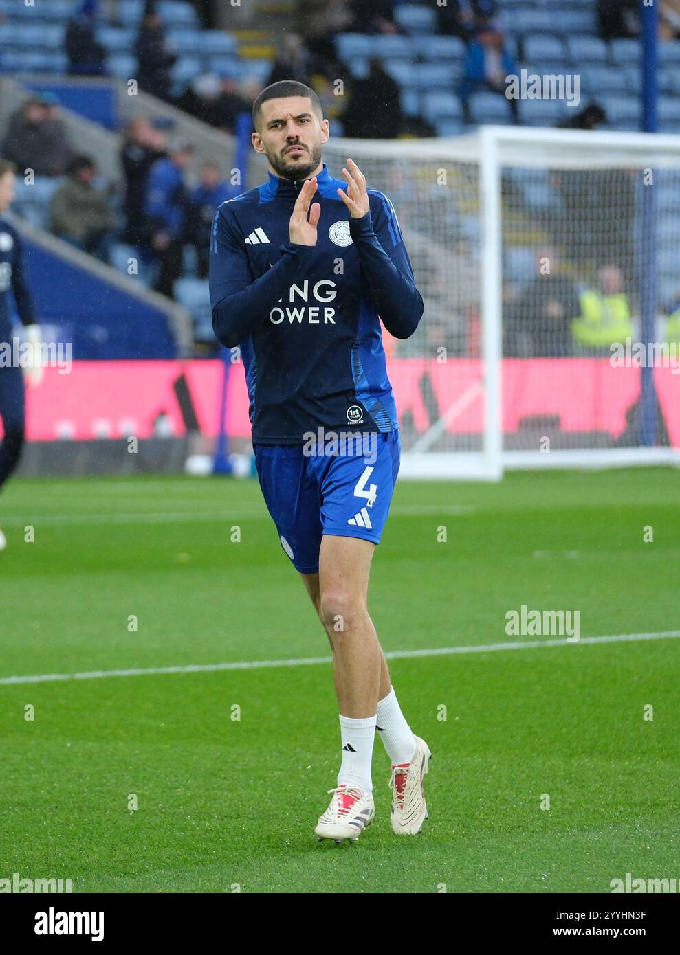 King Power Stadium, Leicester, UK. 22nd Dec, 2024. Premier League ...