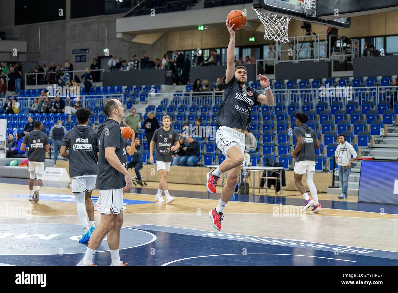 Heidelberg, Deutschland. 22nd Dec, 2024. Kevin Wohlrath (Bamberg ...