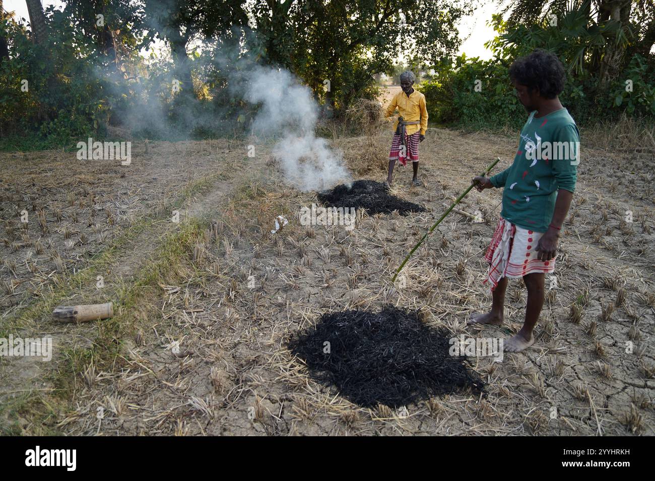 Santiniketan, Birbhum, India - December 8, 2024: The Santal community ...