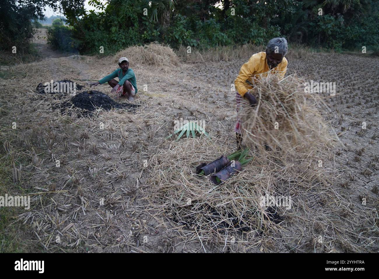 Santiniketan, Birbhum, India - December 8, 2024: The Santal community ...