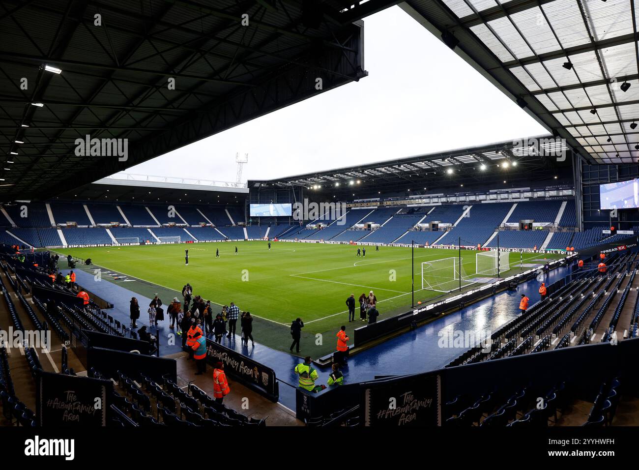 A general view inside the stadium before the Sky Bet Championship match ...