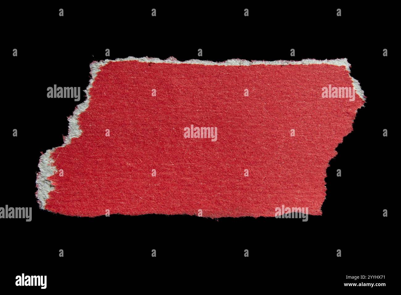 Red background ripped border paper hi-res stock photography and images ...